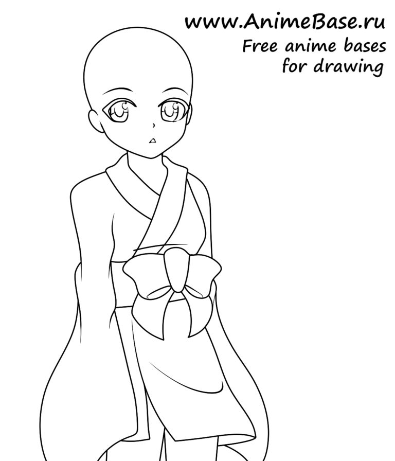 Easy yukata base - Anime Bases .INFO