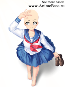 400+ Anime bases girl in school uniform - Anime Bases .INFO